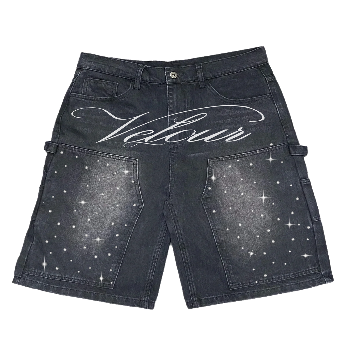 STAR STUD BAGGY JORTS – My Store